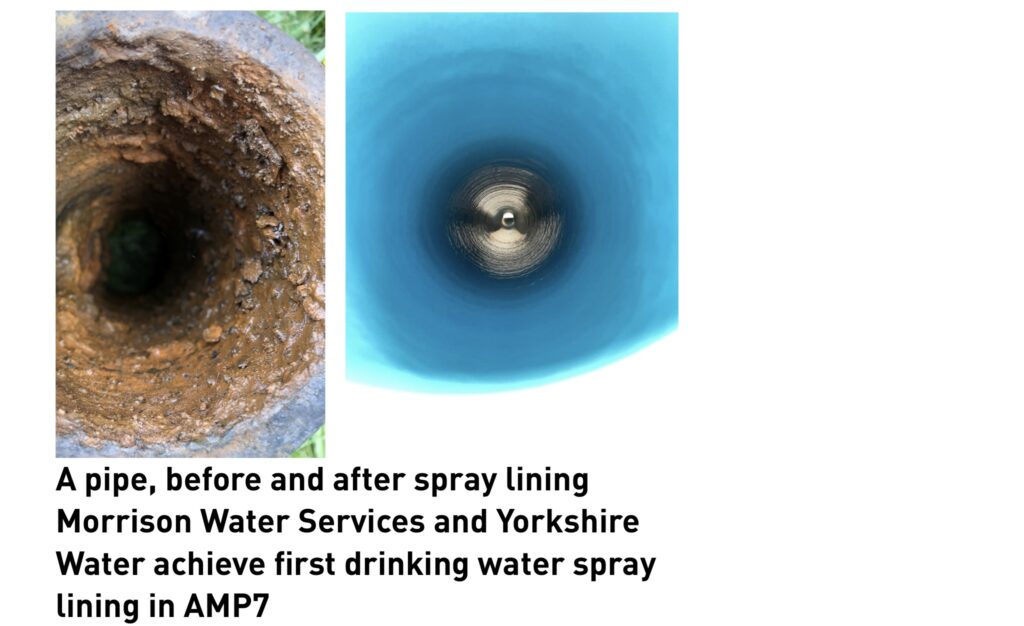 Yorkshire Water and Morrison Water Services achieve first drinking ...